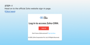 How to Zoho CRM Login? Steps Guide to Login Process 2026
